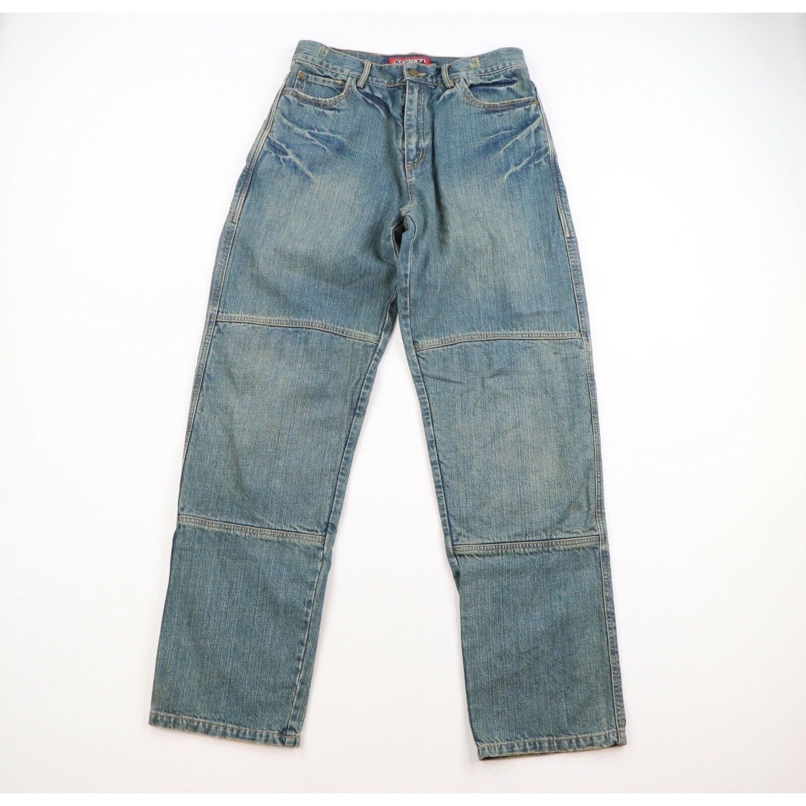 Vintage Cortech Tour Master Mod Distressed Motorcycle Riding Jeans ...