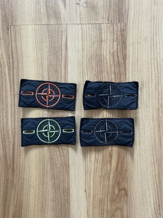 Stone Island Stone Island Badges Hand Painted Treatment | Grailed
