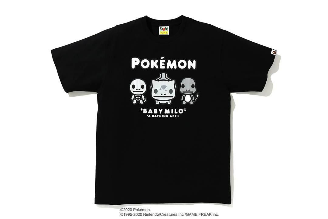 Bape Bape x Pokemon Monotone Starters Tee | Grailed