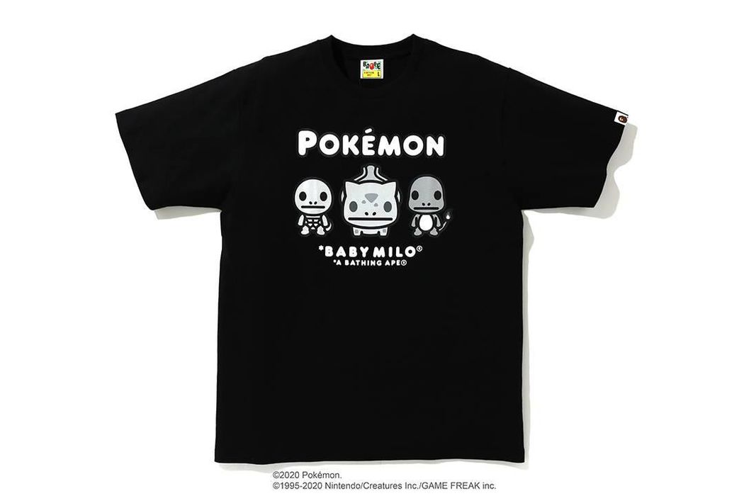 Bape Bape x Pokemon Monotone Starters Tee | Grailed