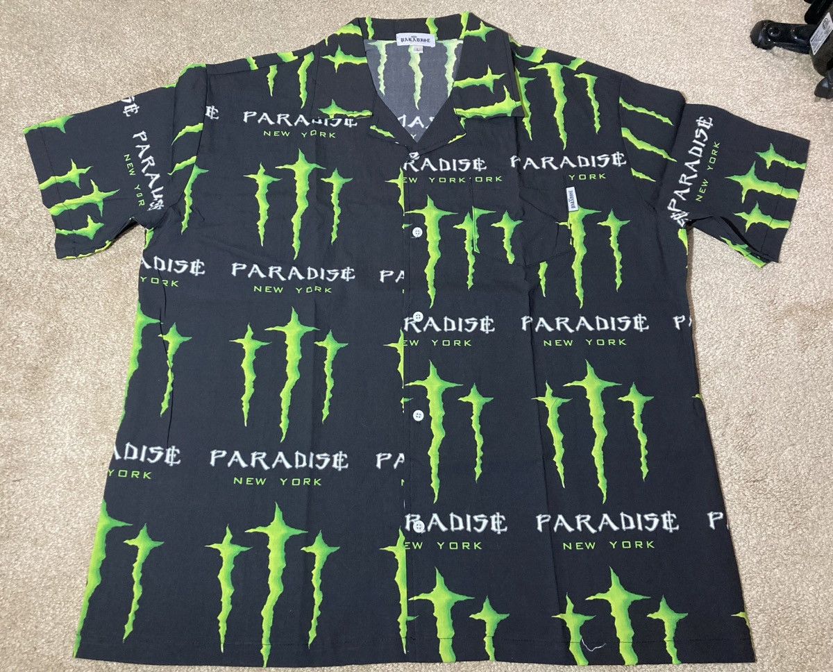 Supreme New SS22 Paradise Monster Parody Logo Rip Shirt Supreme 2022 ...