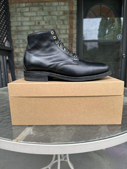 Viberg Viberg Derby Boots Black Horsehide 2030 | Grailed