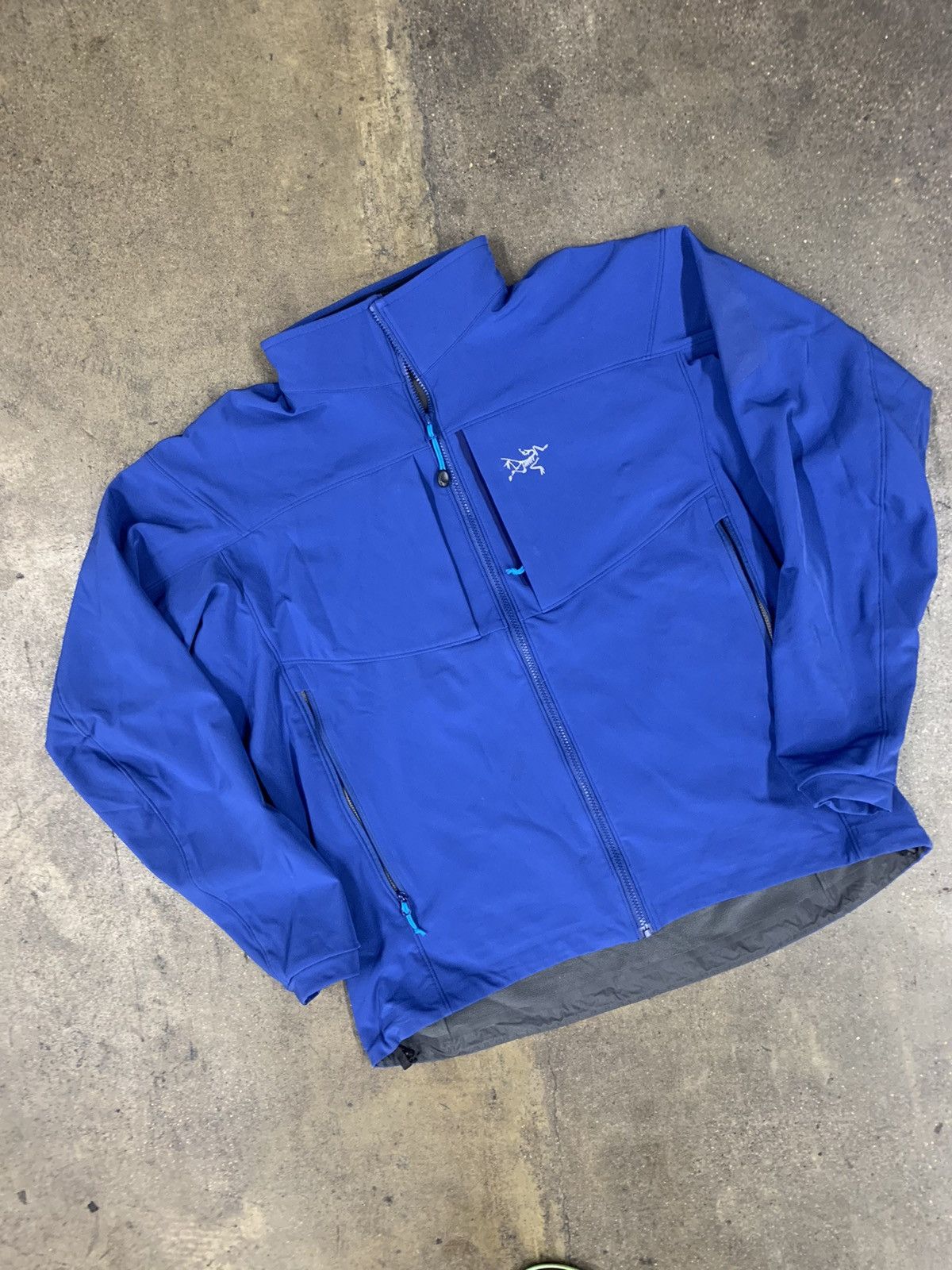 Arc'Teryx Vintage Arc’Teryx Blue Gamma Soft Shell Jacket | Grailed