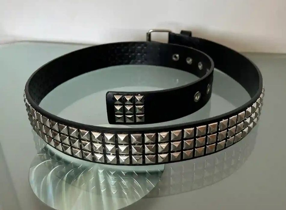 Unbrnd 110cm Pyramid Studded Belt (classic) | Grailed