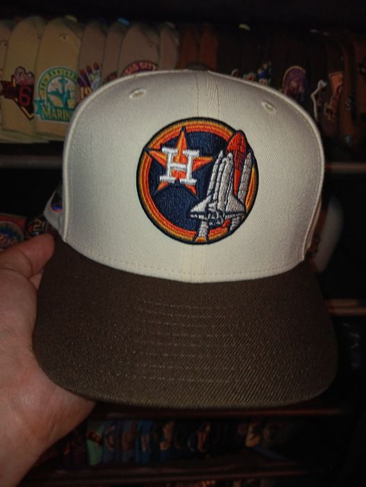 New Era HOUSTON ASTROS APOLLO fitted hat 7 3/8 from capUSA | Grailed