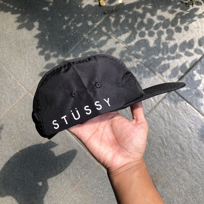 Stussy SIDE LOGO STUSSY 5 PANEL CAP HAT | Grailed