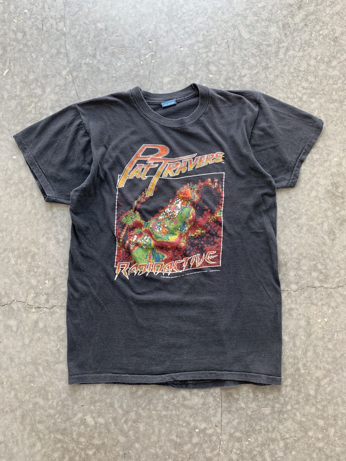 Band Tees × Screen Stars × Vintage Crazy Vintage 80s Pat Travers ...