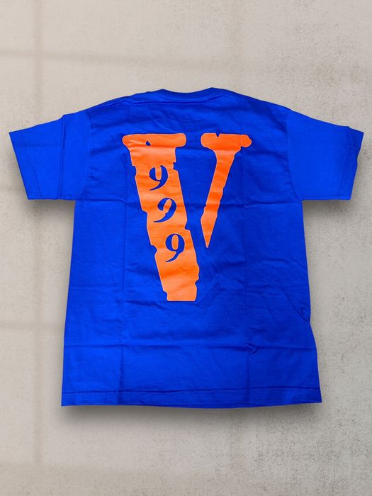 Vlone Vlone x Juice Wrld 999 Tee Blue | Grailed