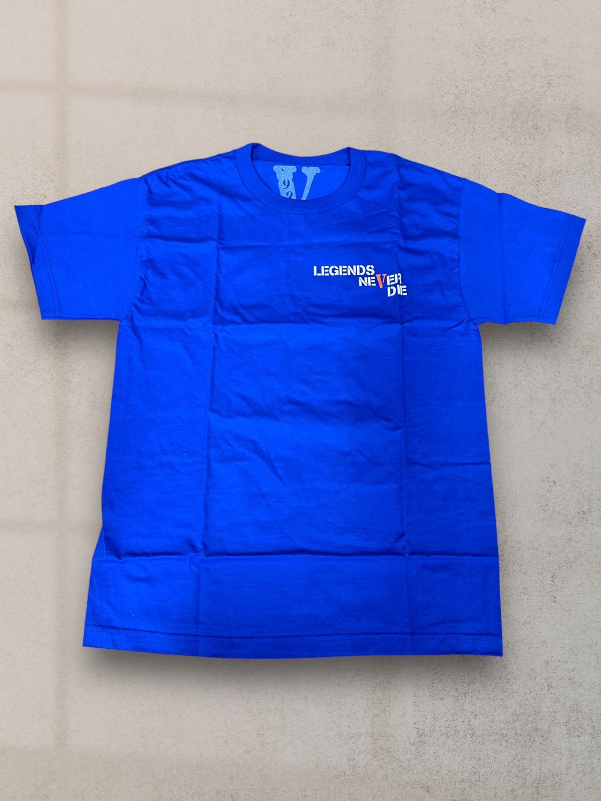 Vlone Vlone x Juice Wrld 999 Tee Blue | Grailed