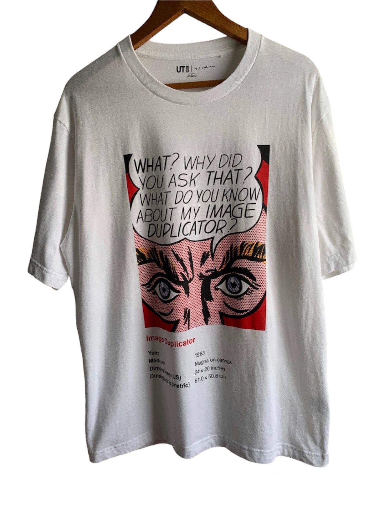 Japanese Brand Roy Lichtenstein Image Duplicator Ovp Art Tee | Grailed