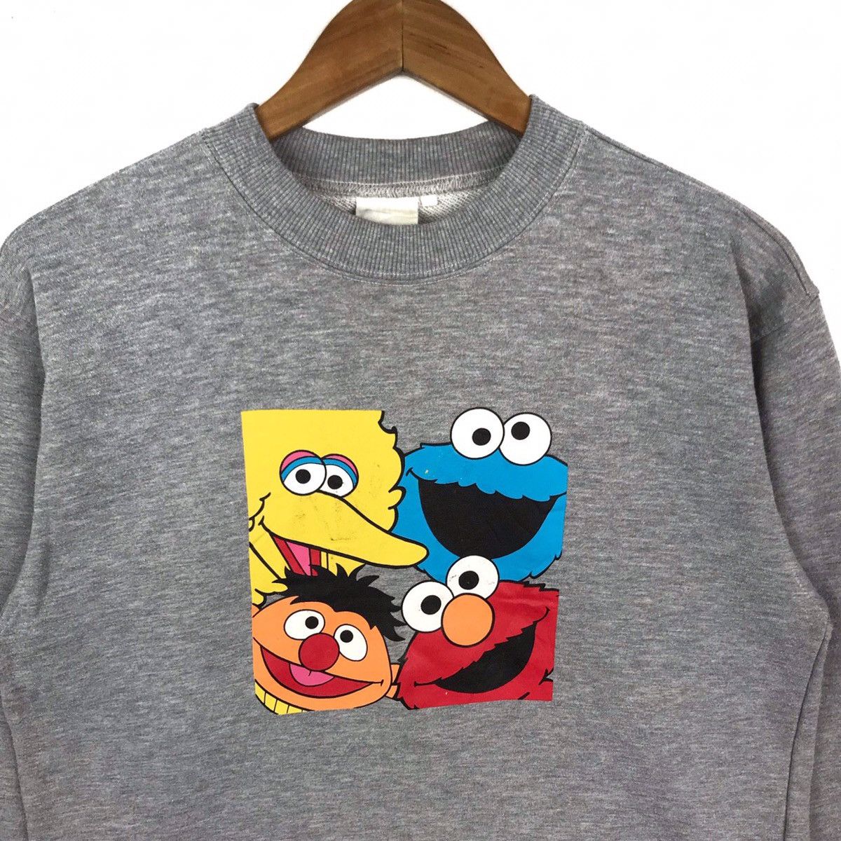 Cartoon Network Sesame Street Photo Printed Character Long Sleeve ...