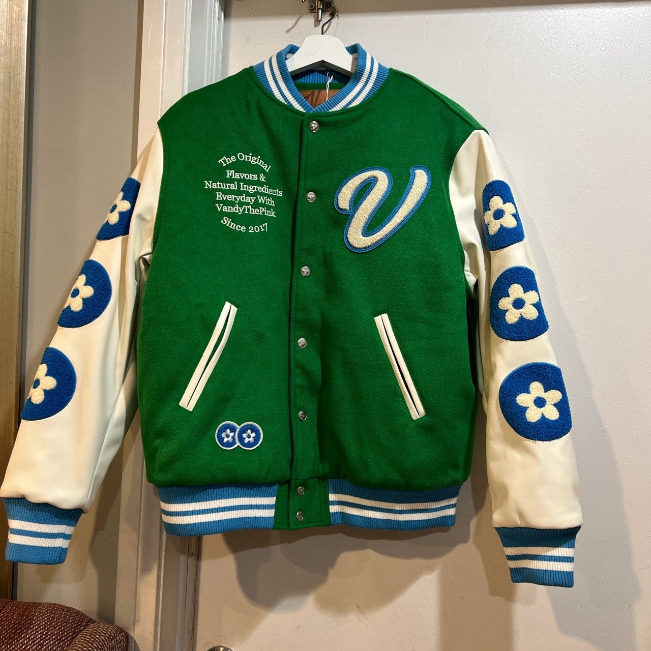 Vandy The Pink Vandy the Pink Lemonade Varsity Jacket | Grailed