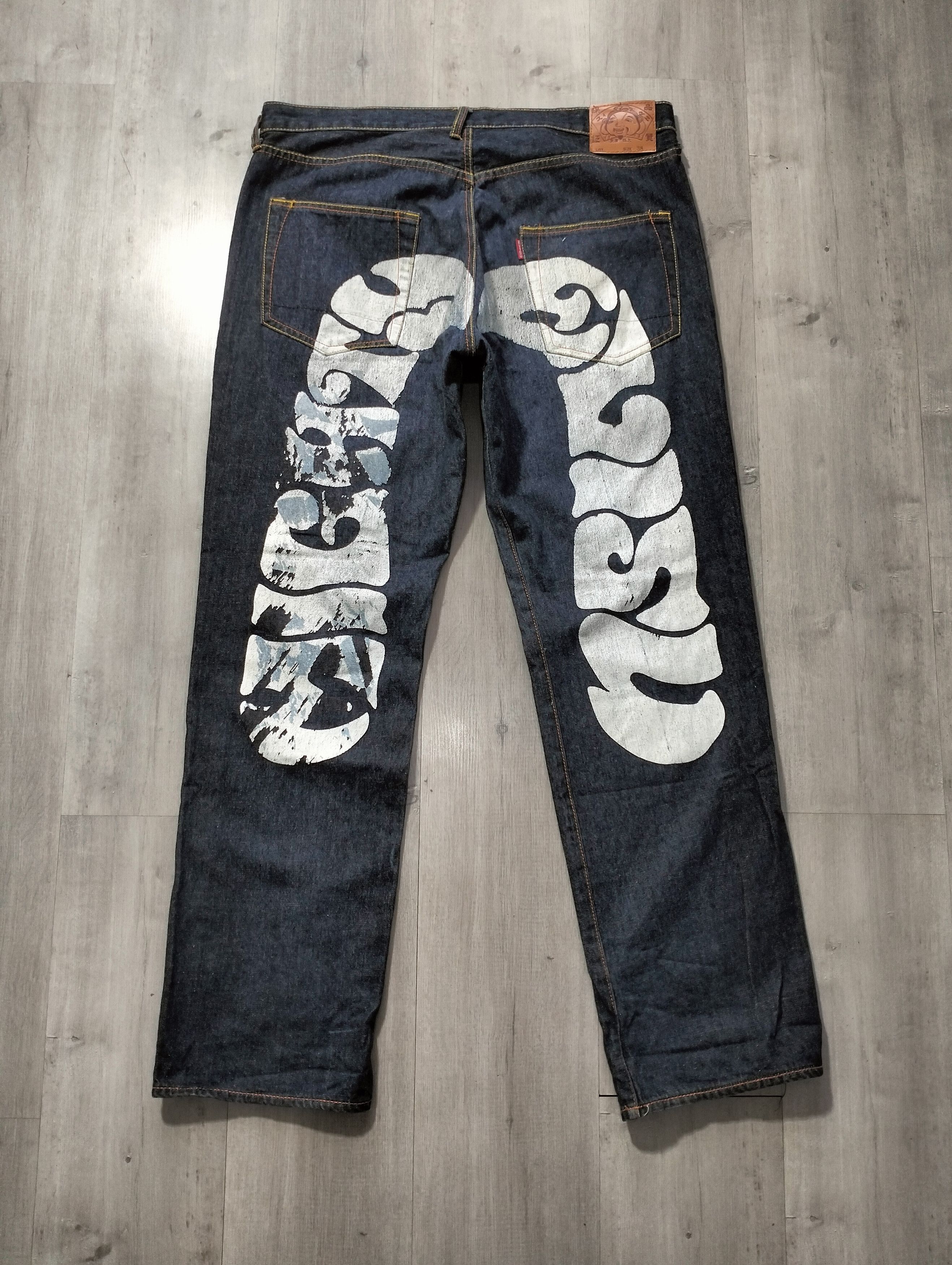 Evisu Vintage Mighty Evisu Selvedge Denim Pants | Grailed