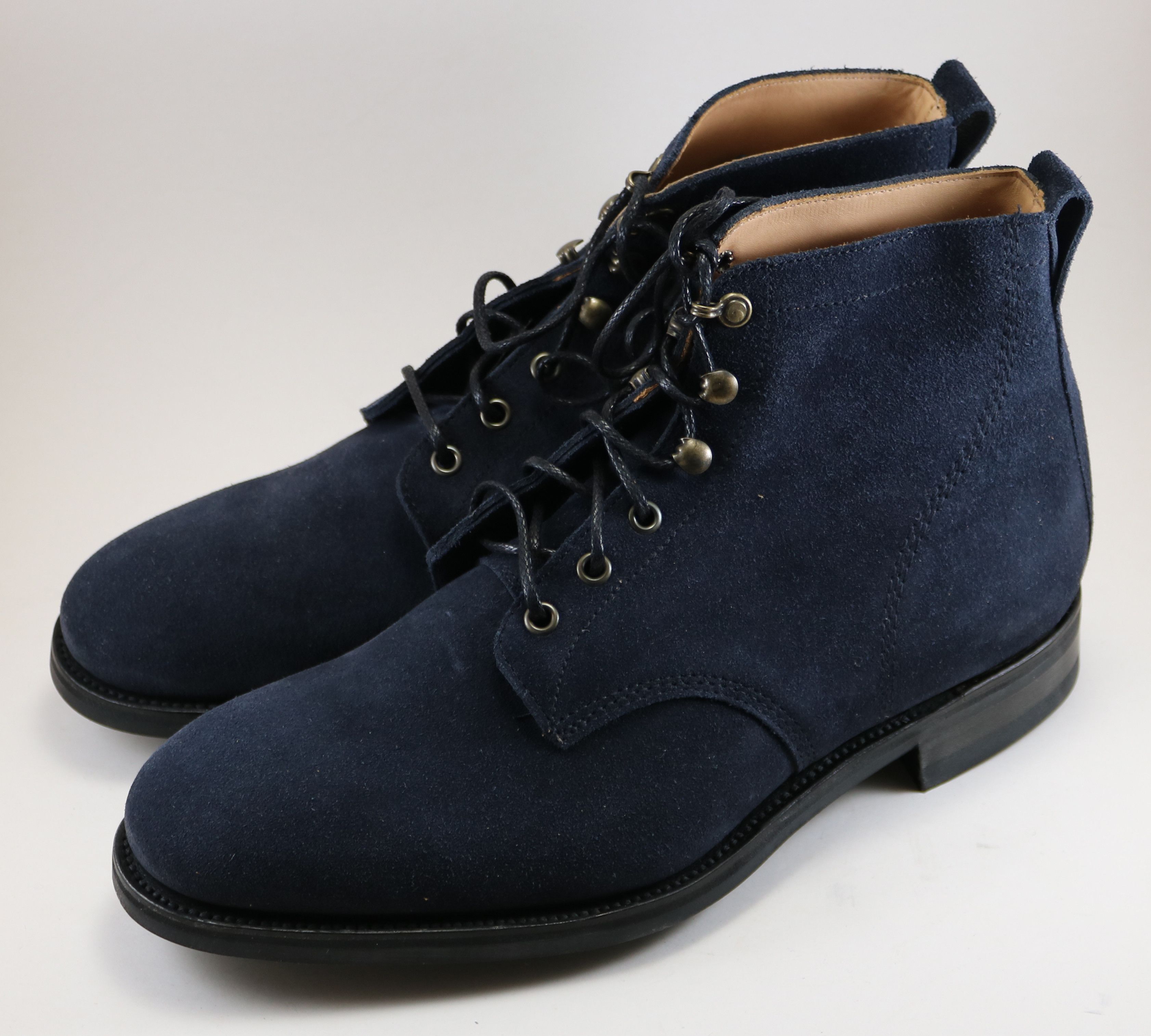 Alfred Sargent Alfred Sargent Navy Suede Boots Made in England | Grailed