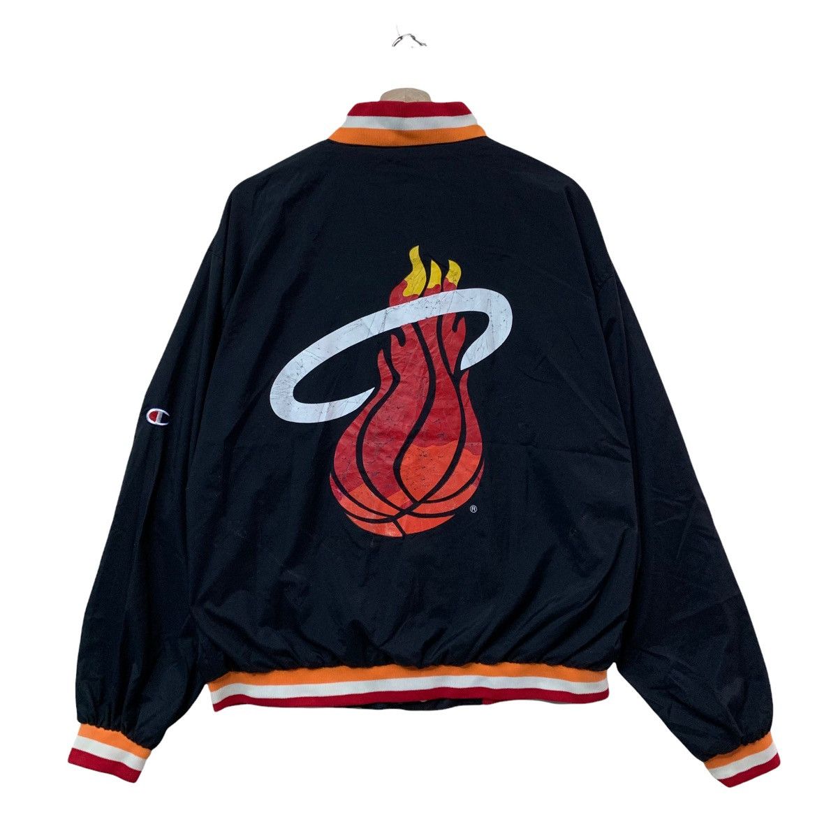 Champion × NBA × Varsity Jacket 🔥MIAMI HEAT X CHAMPION VARSITY JACKETS ...