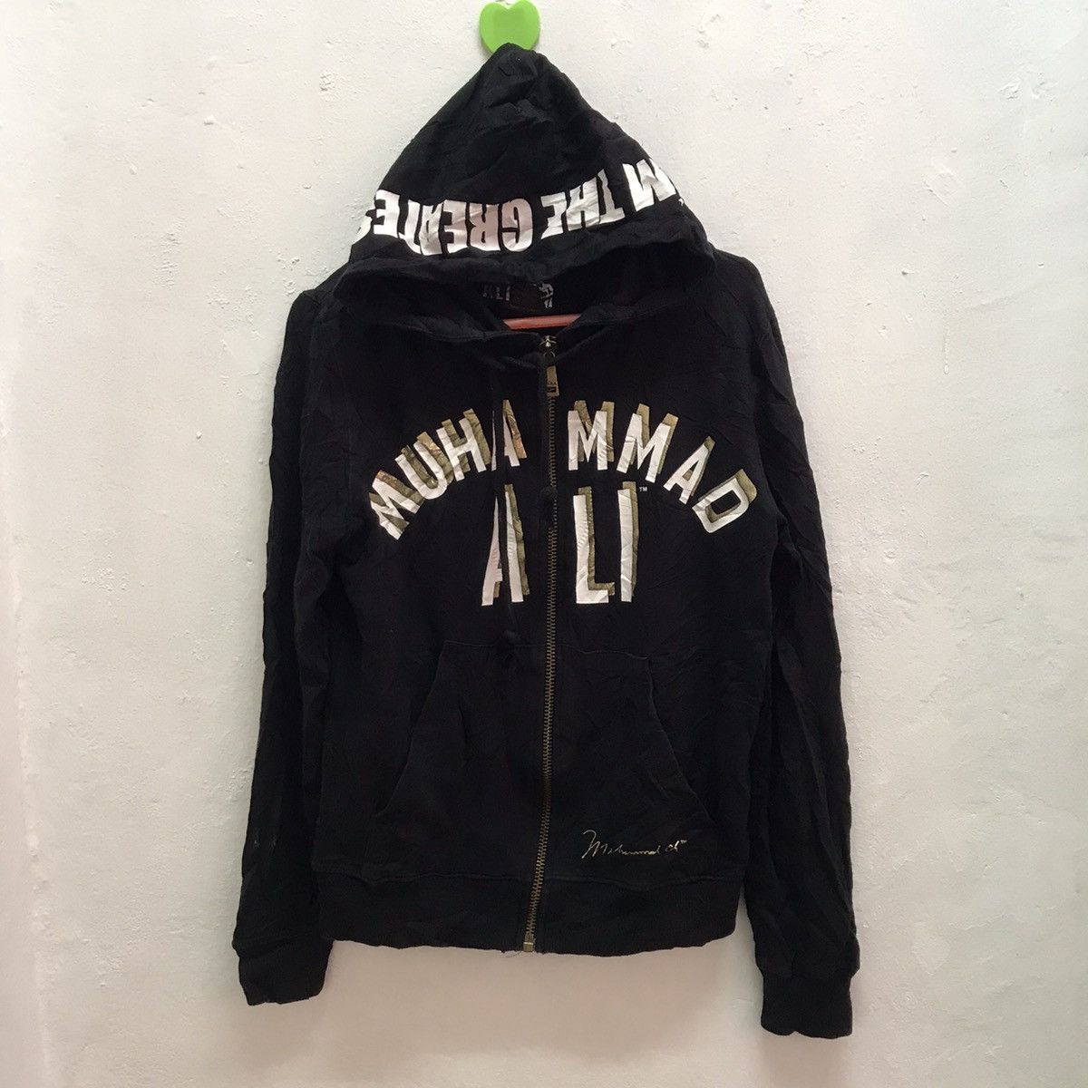 Zara Zara man x muhammad ali hoodie | Grailed