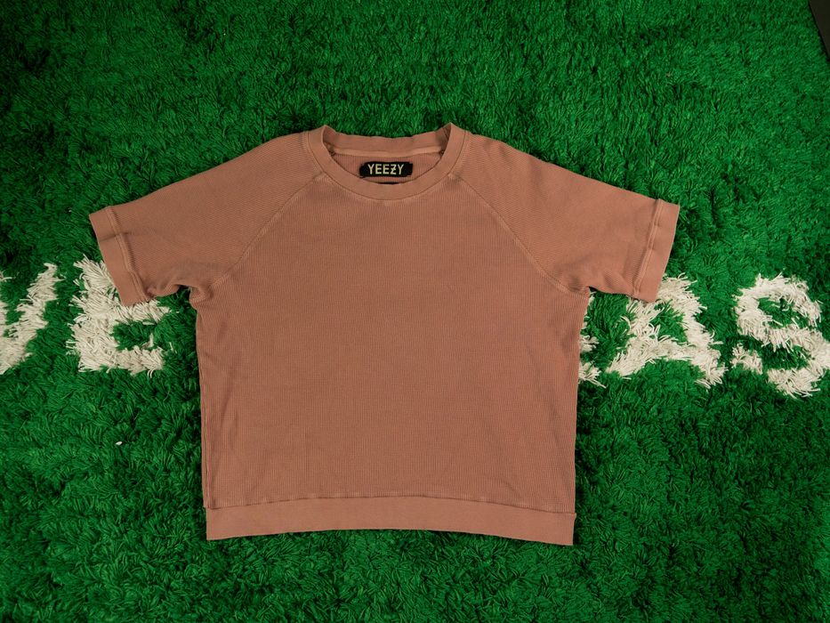 Yeezy Season VERY RARE YEEZ SEAOSN 1 THERMAL SHORT SLEEVE CONIAC | Grailed