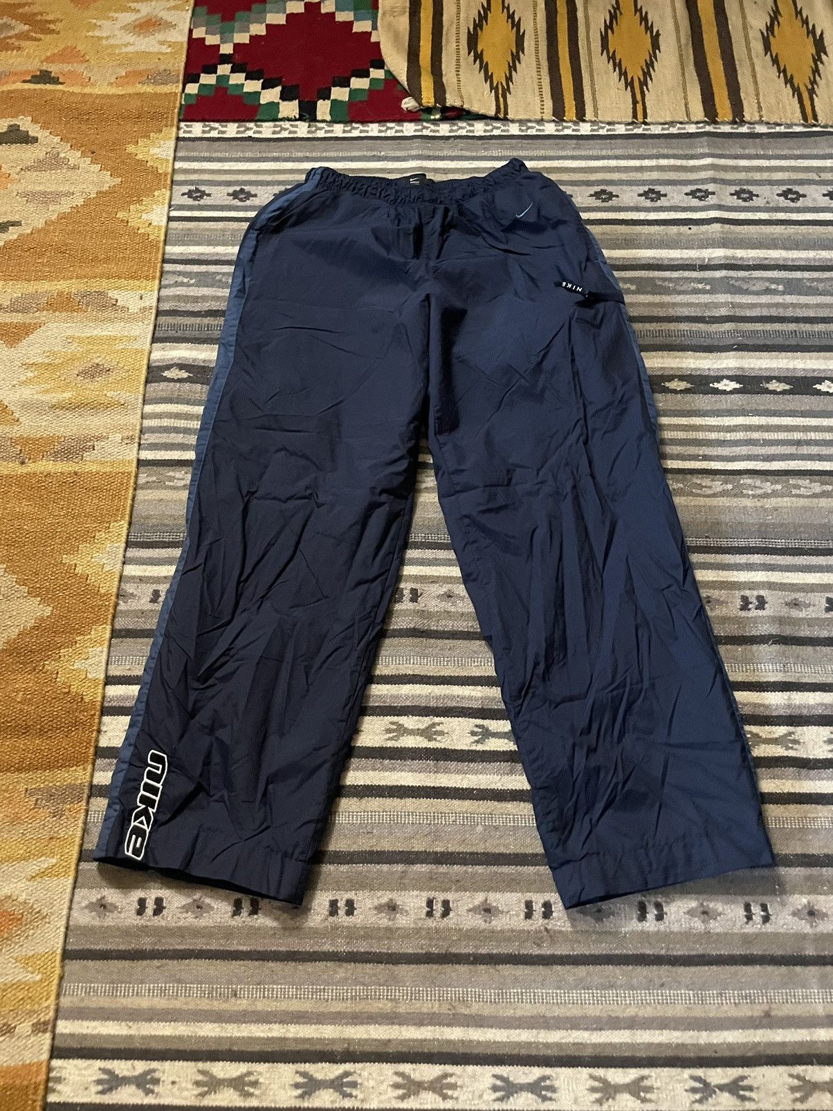 Nike × Streetwear × Vintage Vintage Nike y2k swishy pants | Grailed