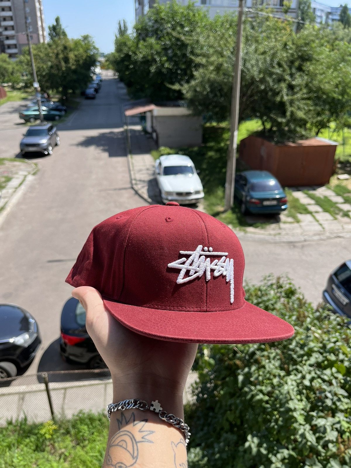 Stussy Stussy Red Snapback Cap Streetwear | Grailed