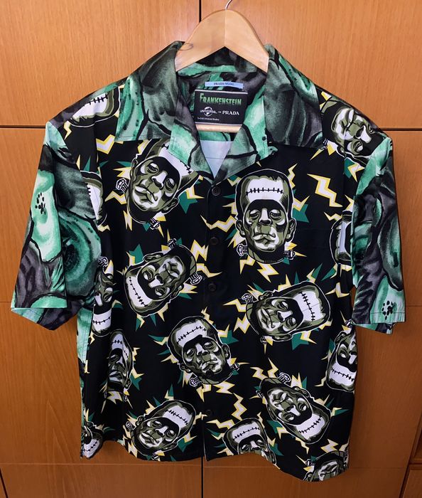 Prada Prada Frankenstein Bowling Shirt | Grailed