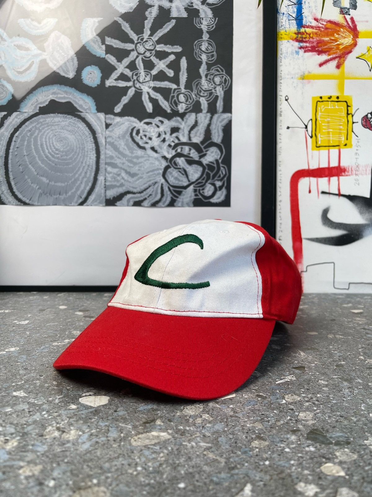 Pokemon Pokemon Ash Ketchum Embroidered Logo Red Trucker Cap Hat | Grailed