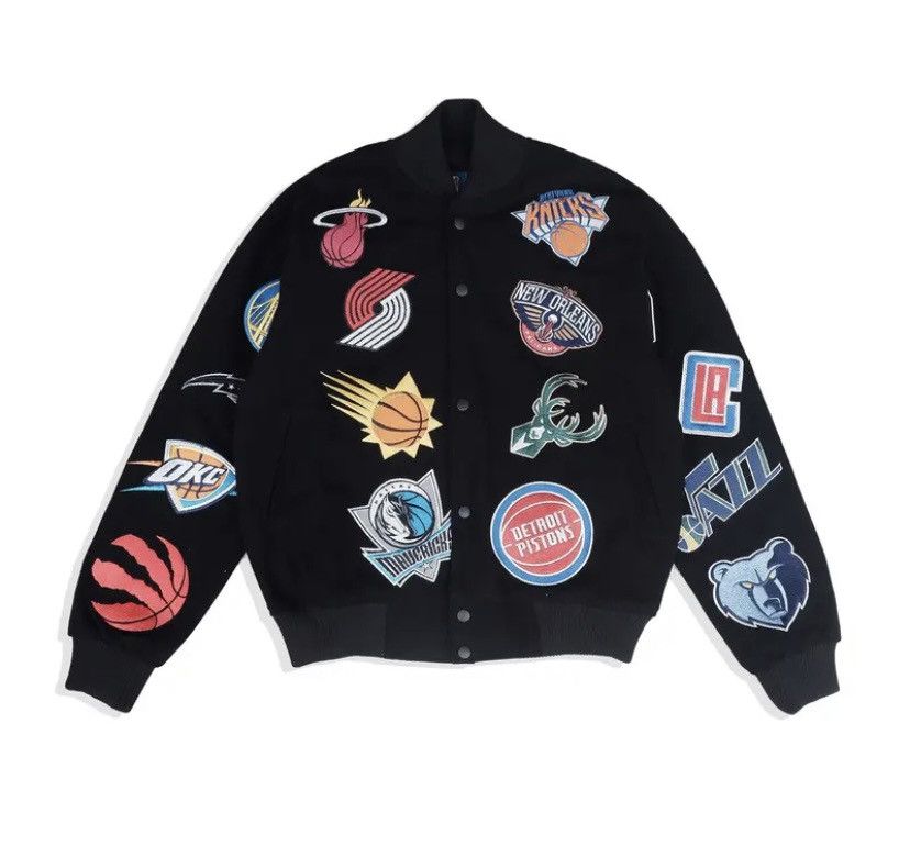 Vintage Varsity jacket nba full team basketball varsity jacket | Grailed
