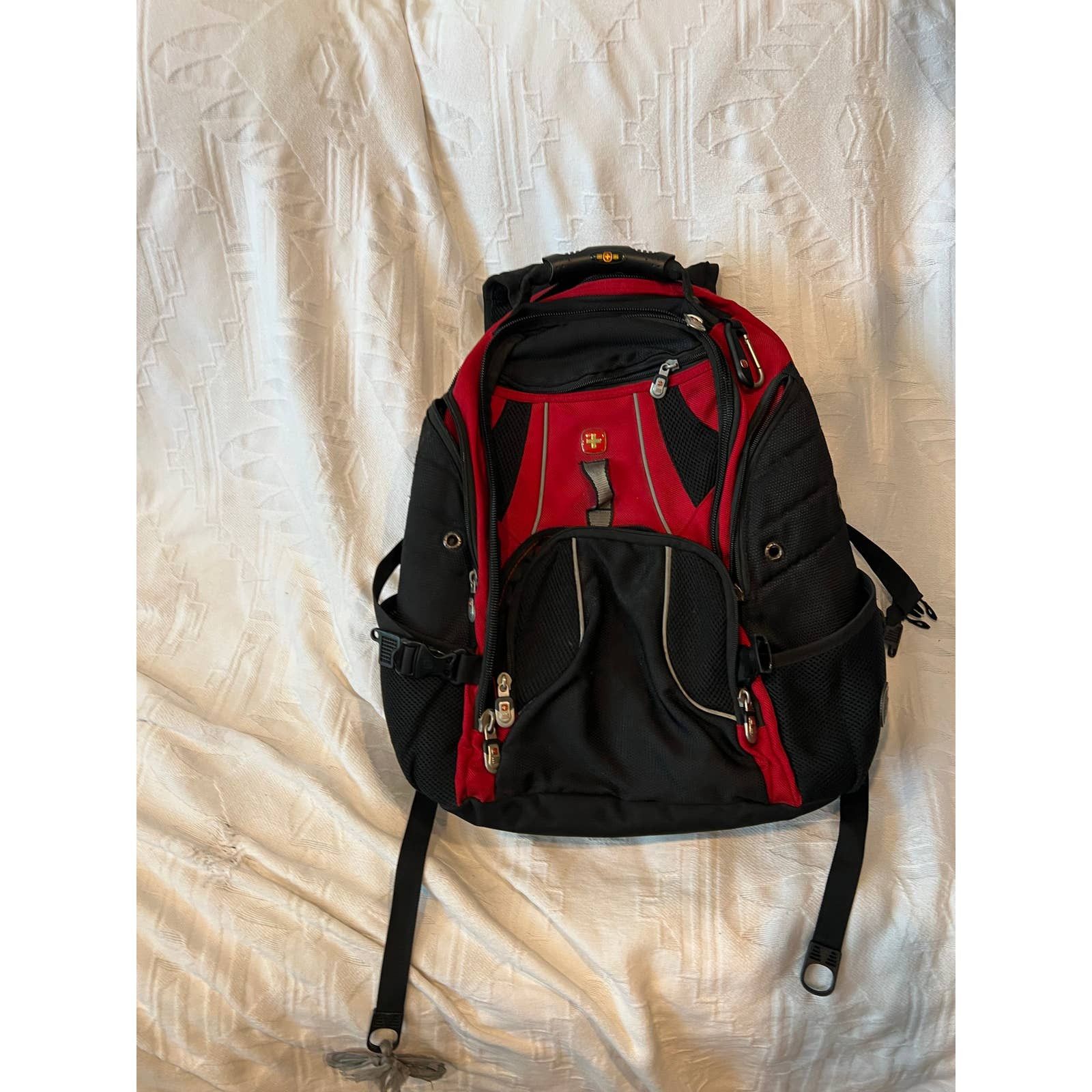 Swissgear Swiss Gear Red Computer Travel Backpack | Grailed