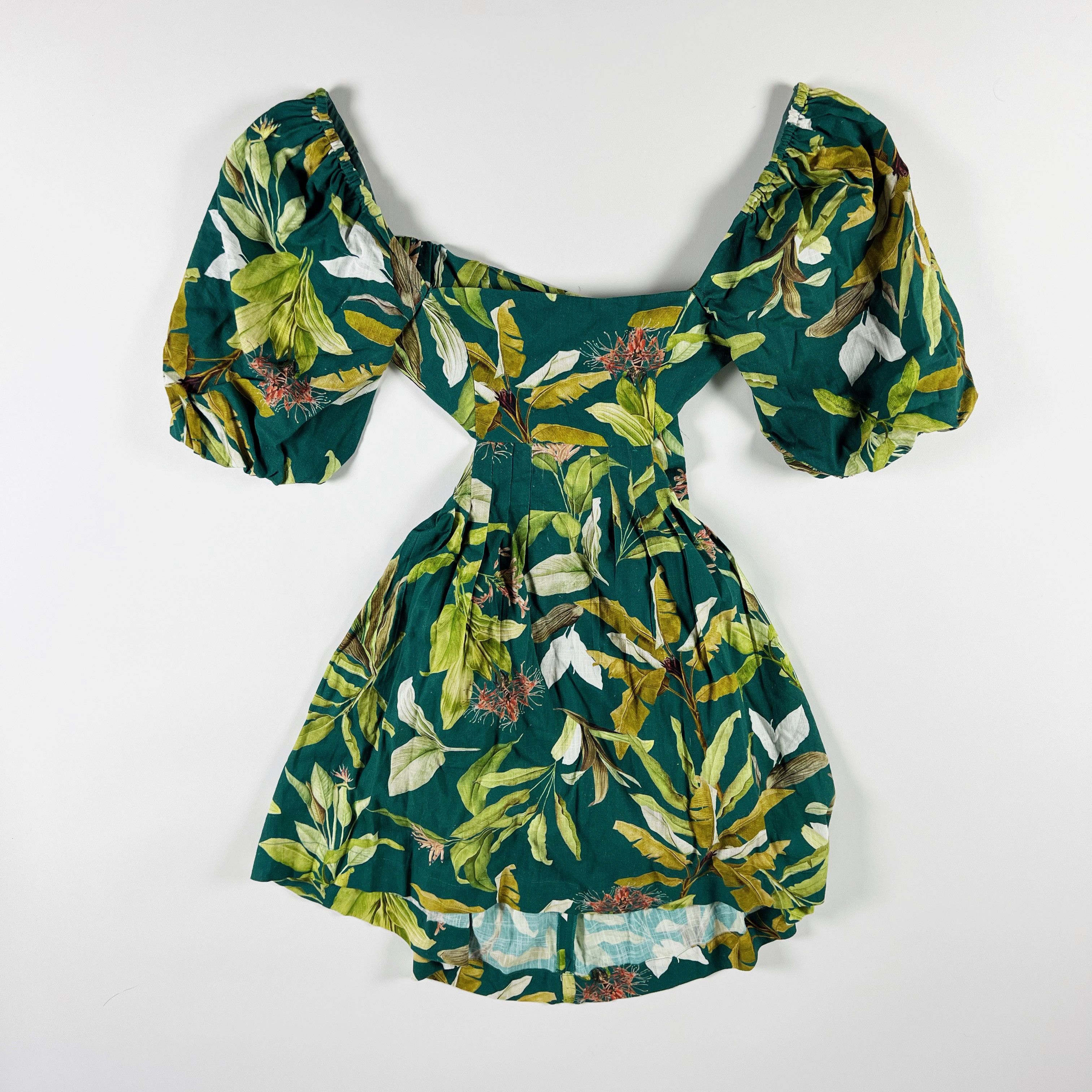Other OPT Luciana Linen Blend Tropical Floral Flower | Grailed
