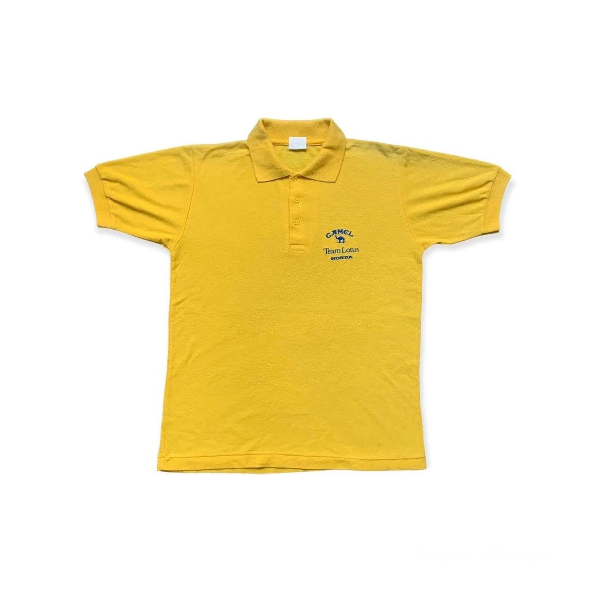 Honda Vintage Camel Team Lotus Honda Polo Shirts | Grailed