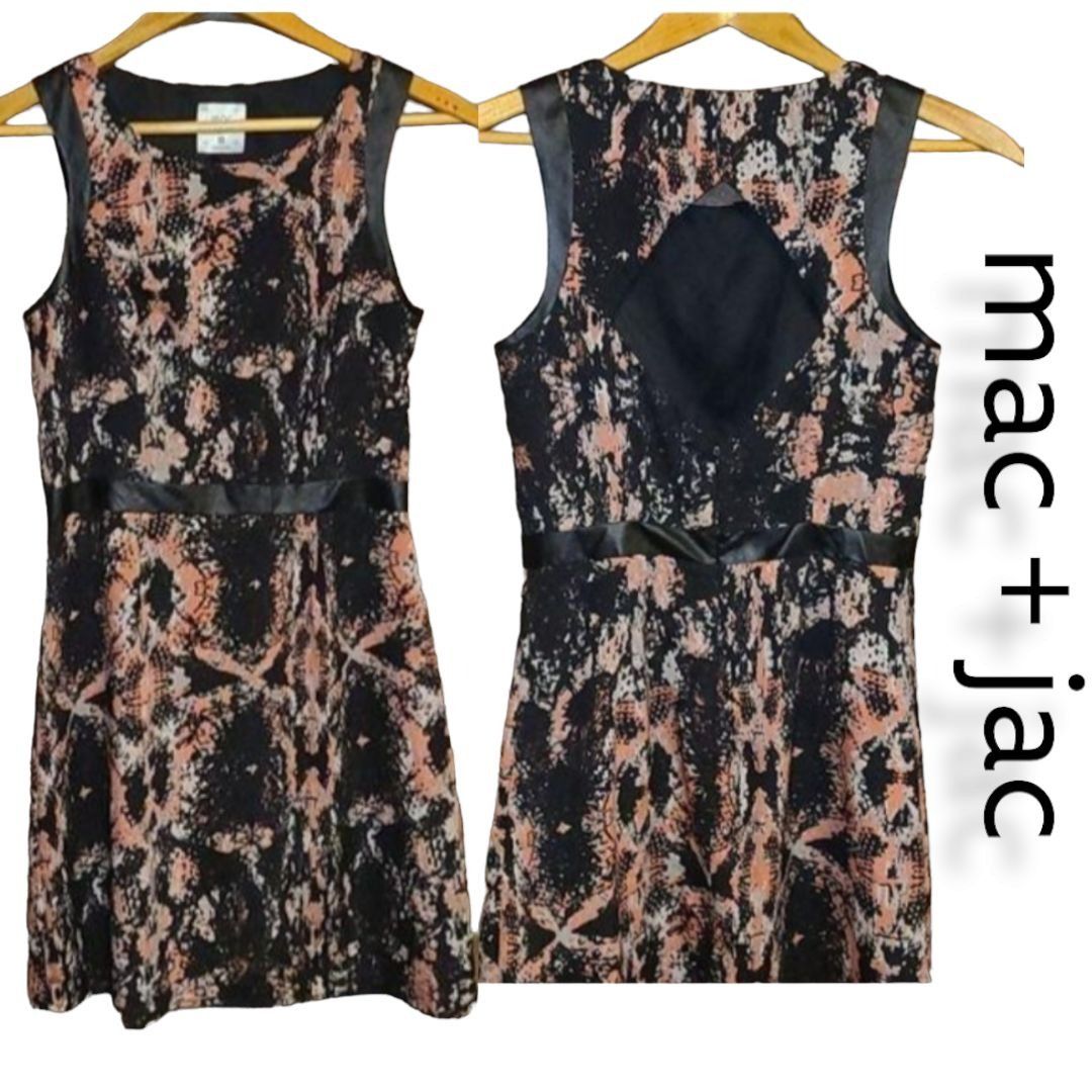 Other Mac + Jac Small Cut Out Patterned Slip Dress | Grailed