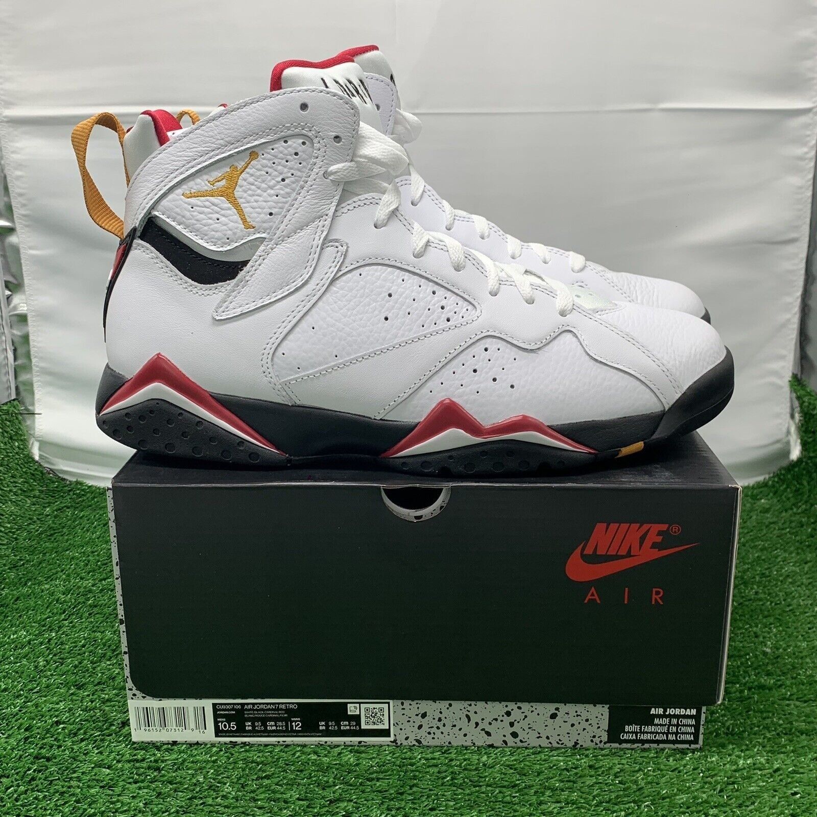 Jordan Brand Air Jordan 7 Retro Cardinal 2022 CU9307-106 Size 10.5 OG ...