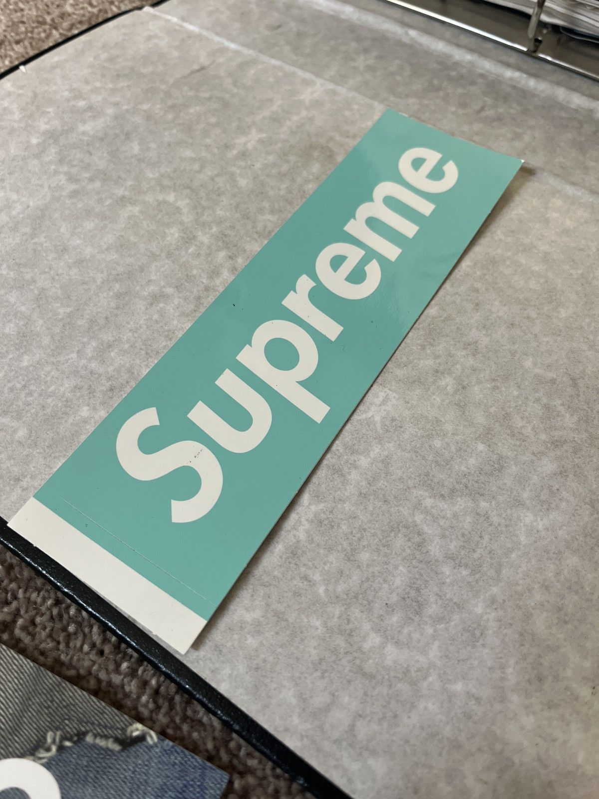 Supreme × Tiffany & Co. Supreme Tiffany & Co Sticker FW21 | Grailed