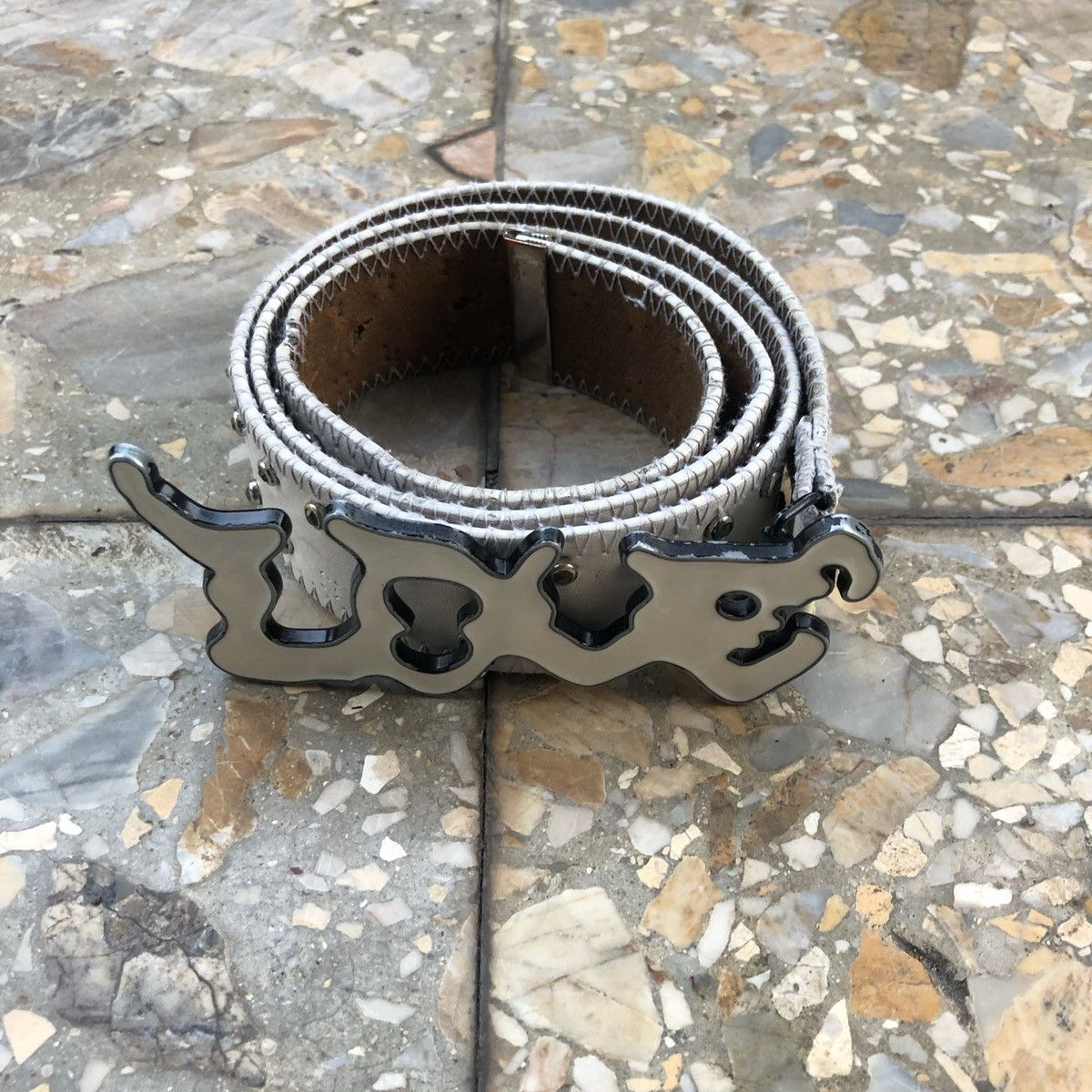 Drain Gang × Sad Boys × Yung Lean Yung Lean Love belt rare white cw ...