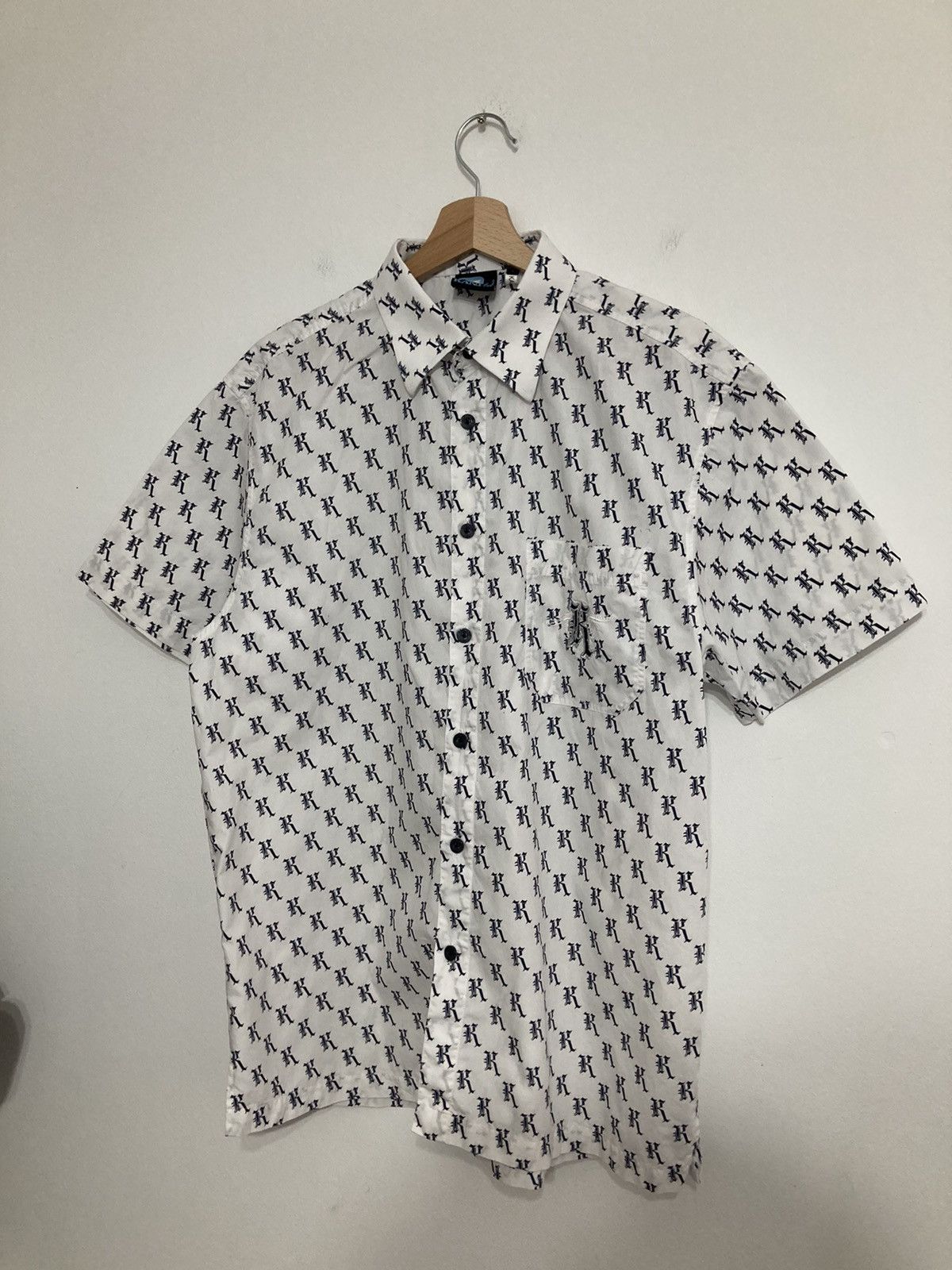 Vintage Karl Kani Vintage Monogram 90s Shirt Short Sleeve Rap Tee | Grailed