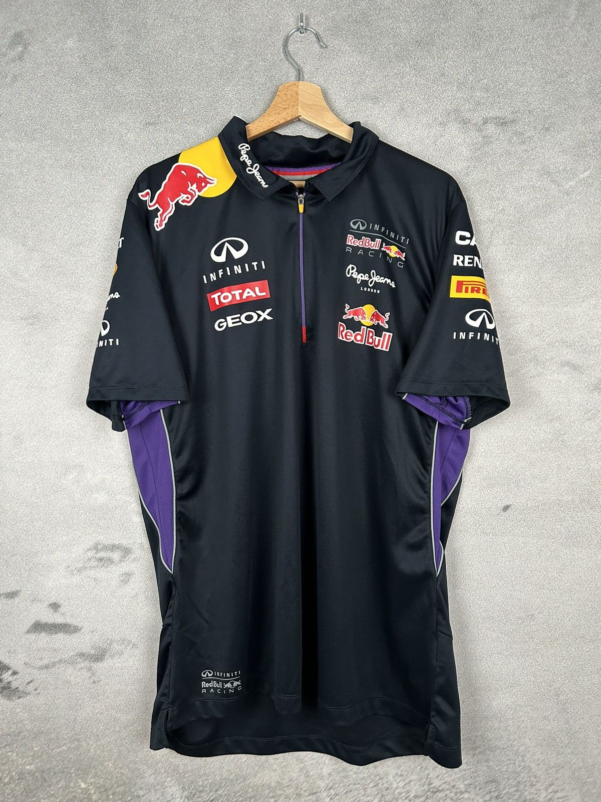 Racing × Red Bull × Streetwear Red Bull Racing Tee Infinity F1 NASCAR ...