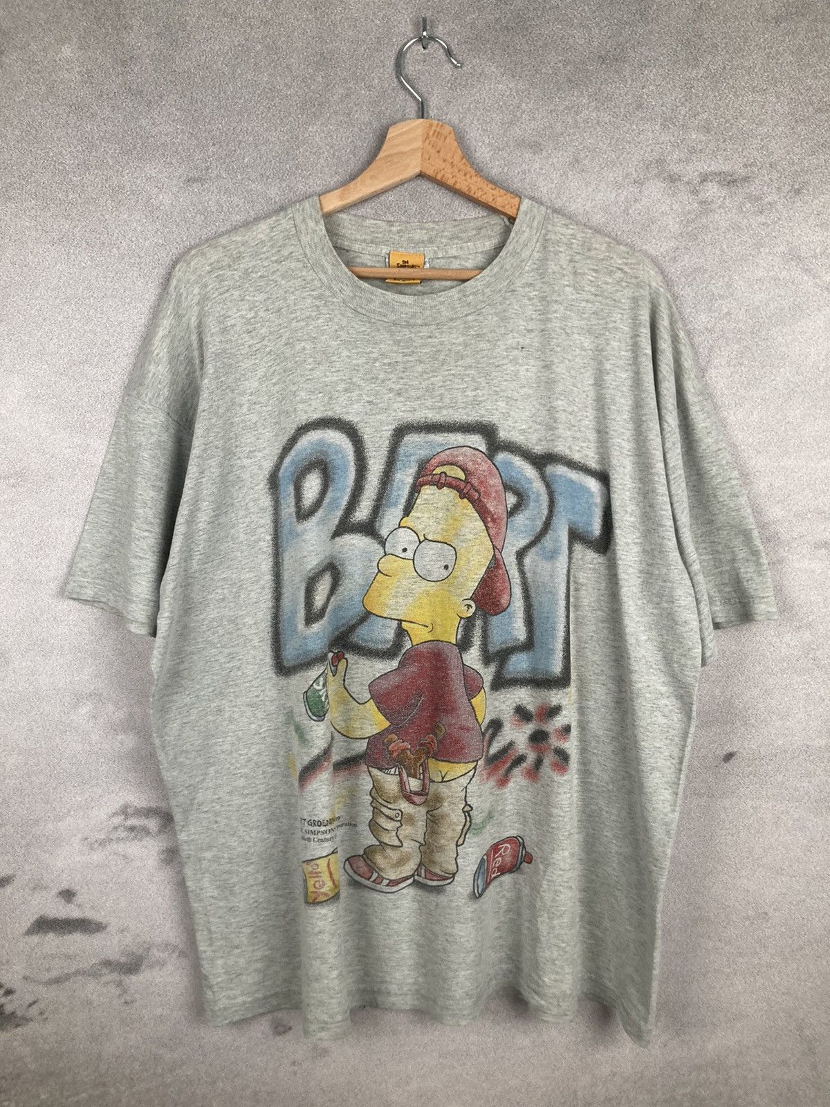 The Simpsons Vintage Bart Simpson Skateboard 1999 Graphic Movie | Grailed