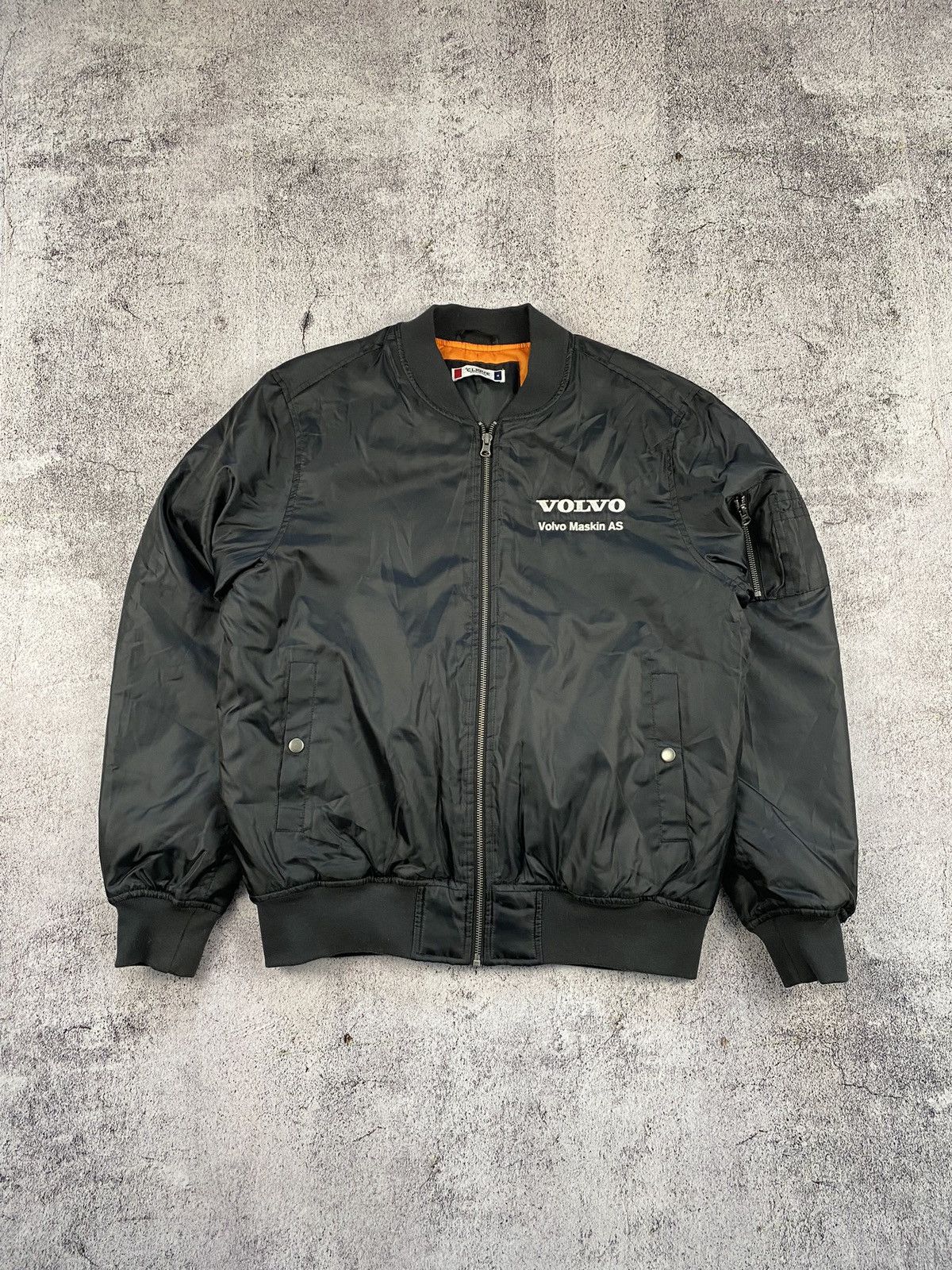 Vintage Vintage Volvo MA 1 Racing bomber jacket | Grailed