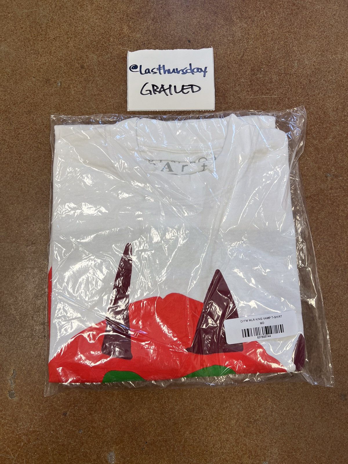 Playboi Carti Playboi Carti x CPFM King Vamp Tee Medium | Grailed