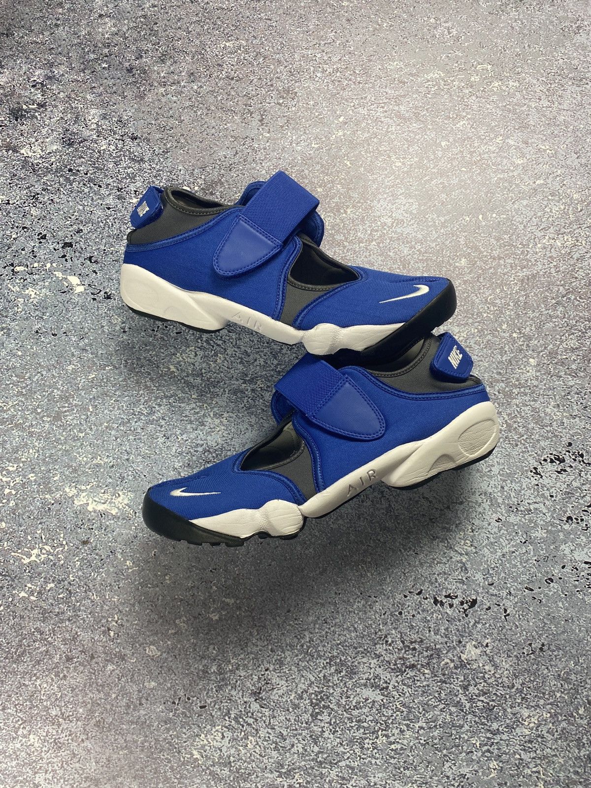 Nike RARE Nike Air Rift Tabi Vintage Blue Shoes Sandal | Grailed
