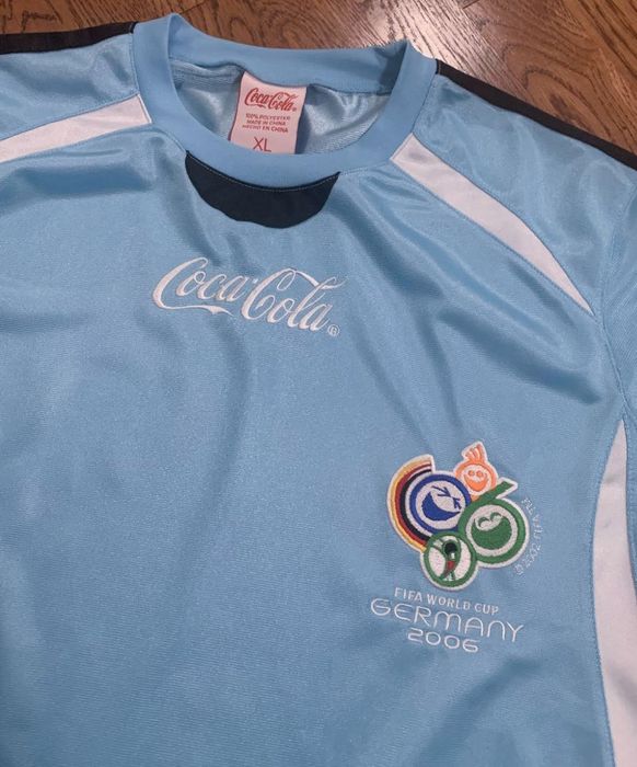 Coca Cola Coca Cola 2006 Fifa World Cup Germany Blue Jersey (Size XL ...