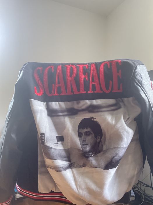 Reason Scarface Letterman Jacket | Grailed
