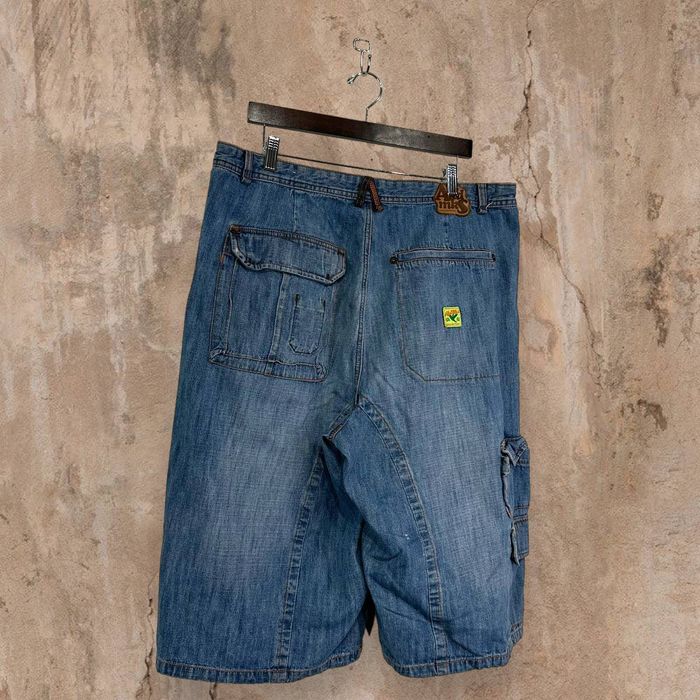 Vintage Vintage Akademiks Jean Shorts Denim Cargos Baggy Fit 90s | Grailed