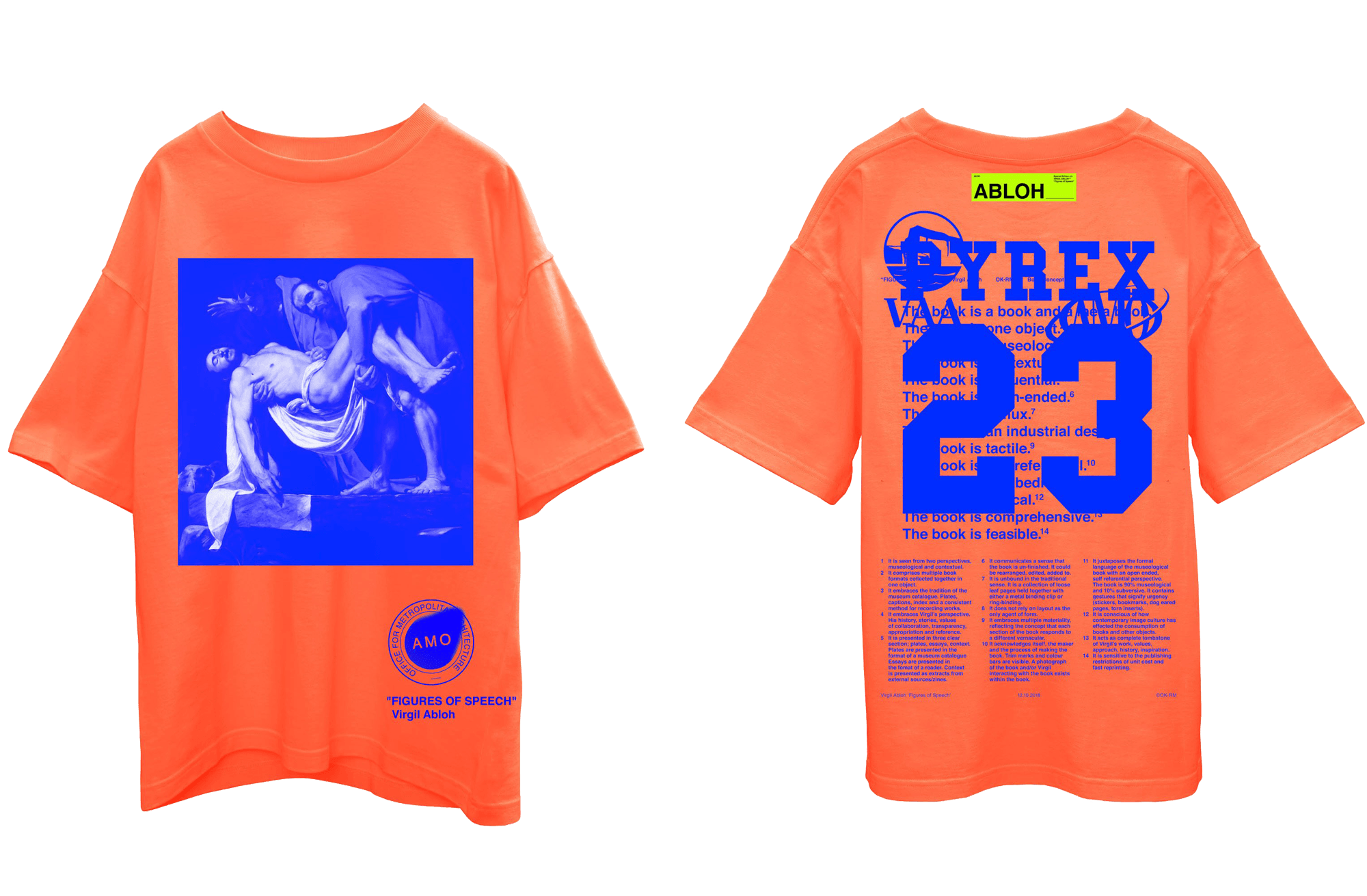 Pyrex Vision SOLD OUT Virgil Abloh x Canary Yellow x Pyrex T-Shirt ...