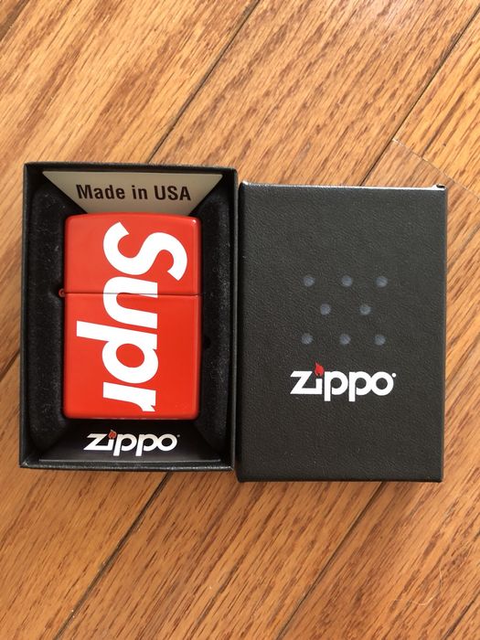 Supreme Zippo Lighter | Grailed