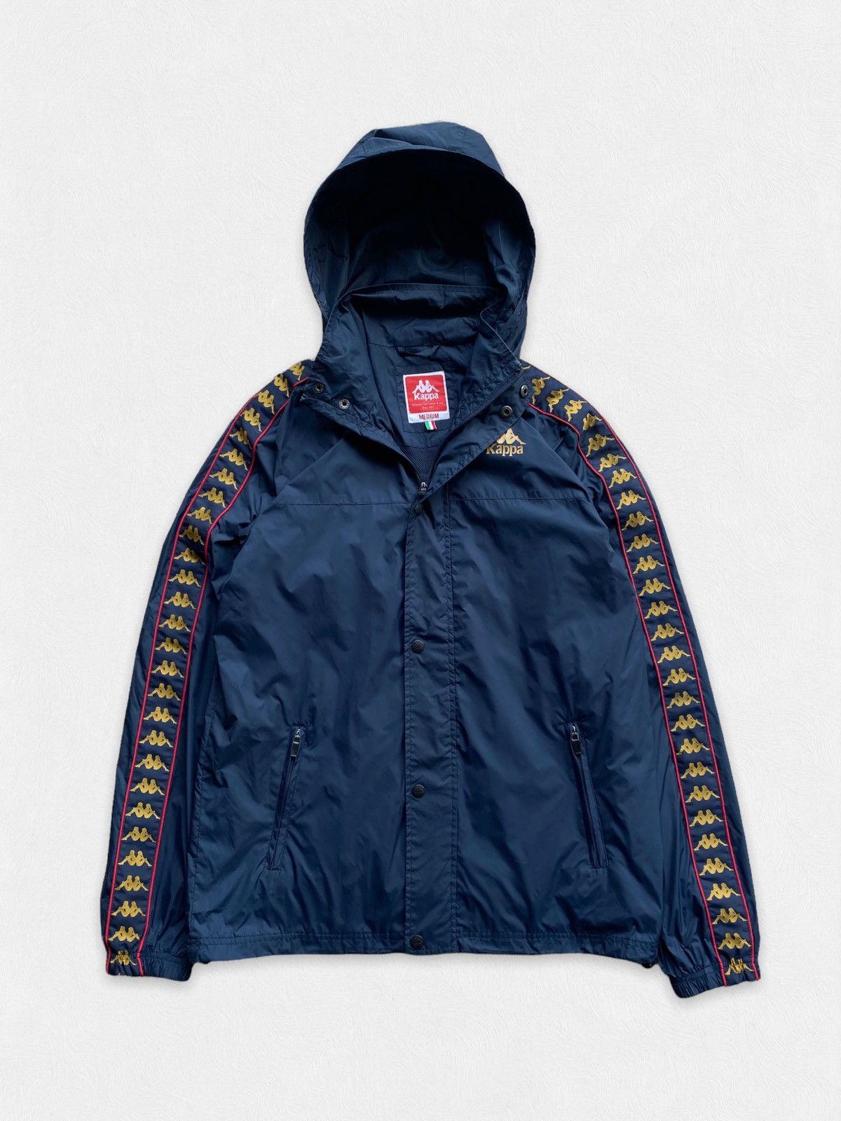 Vintage Kappa Banda Tapped Windbreaker Jacket | Grailed