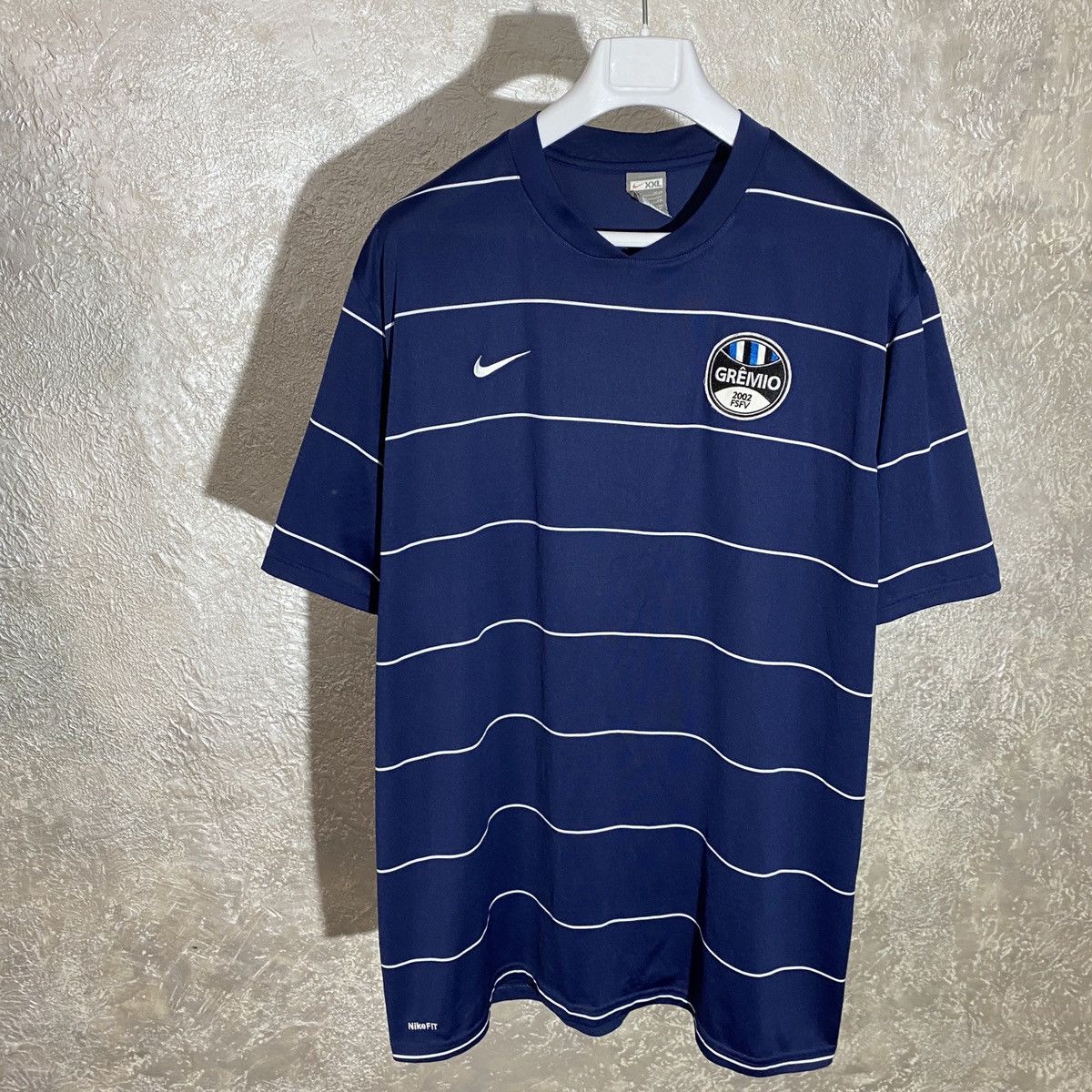 Nike Blokecore ⚽️ Nike x Gremio Brazil striped football shirt XXL | Grailed