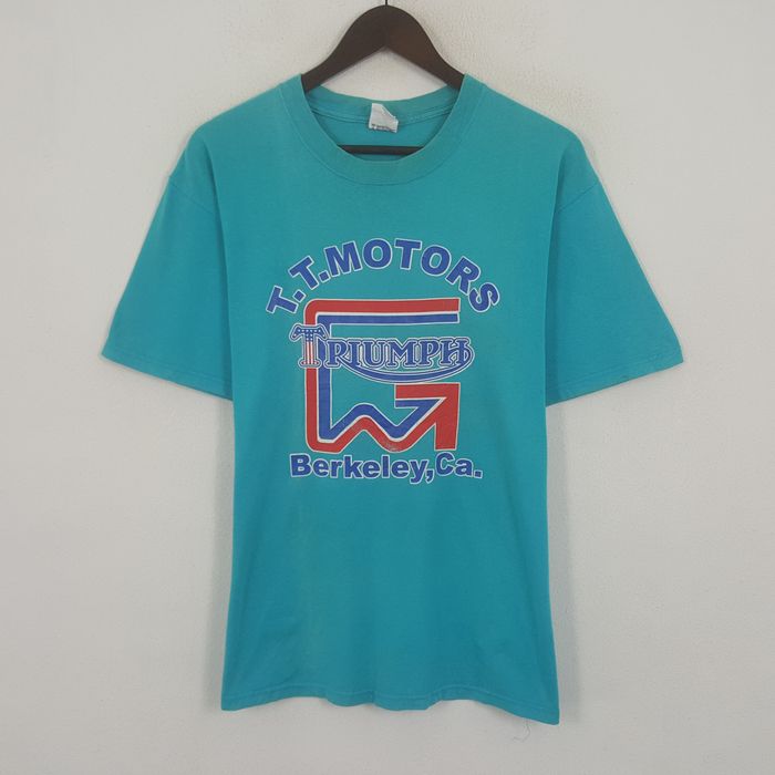 Vintage Vintage T.T. Motors Triumph Tshirt | Grailed
