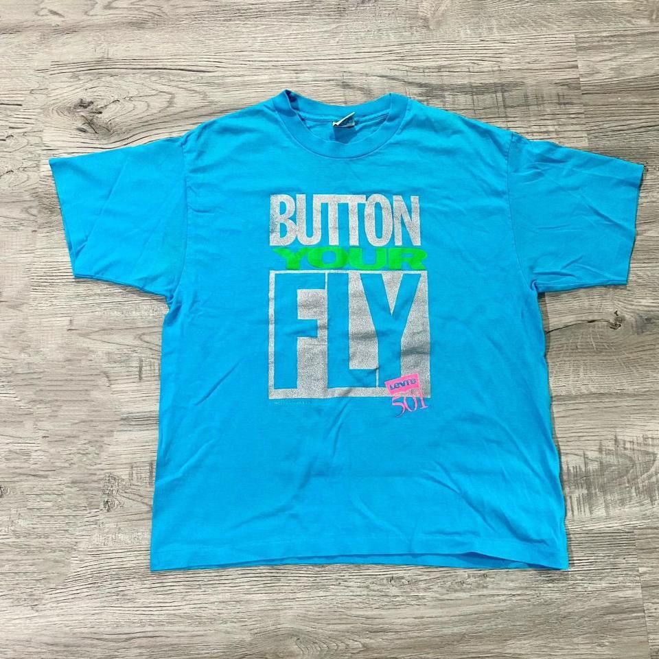 Vintage Vintage 1990 Levi’s 501 button your fly t shirt | Grailed