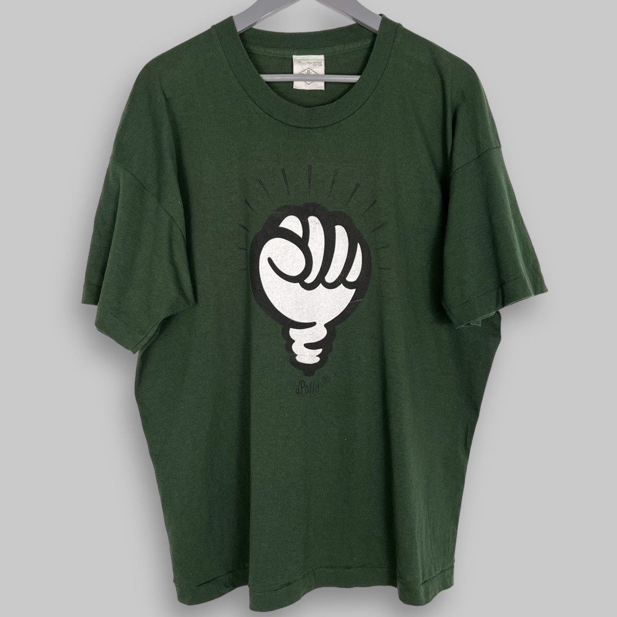 Apollo × Vintage Vintage 90s Apollo Brand Logo Kings Road London T ...