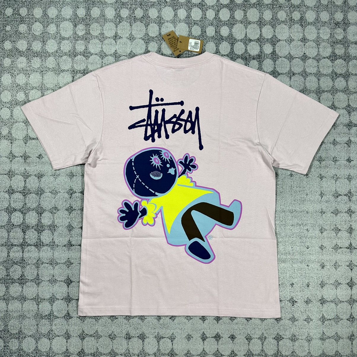 Stussy RARE STUSSY DOLLIE PIG DYED TEE - BLUSH - M | Grailed